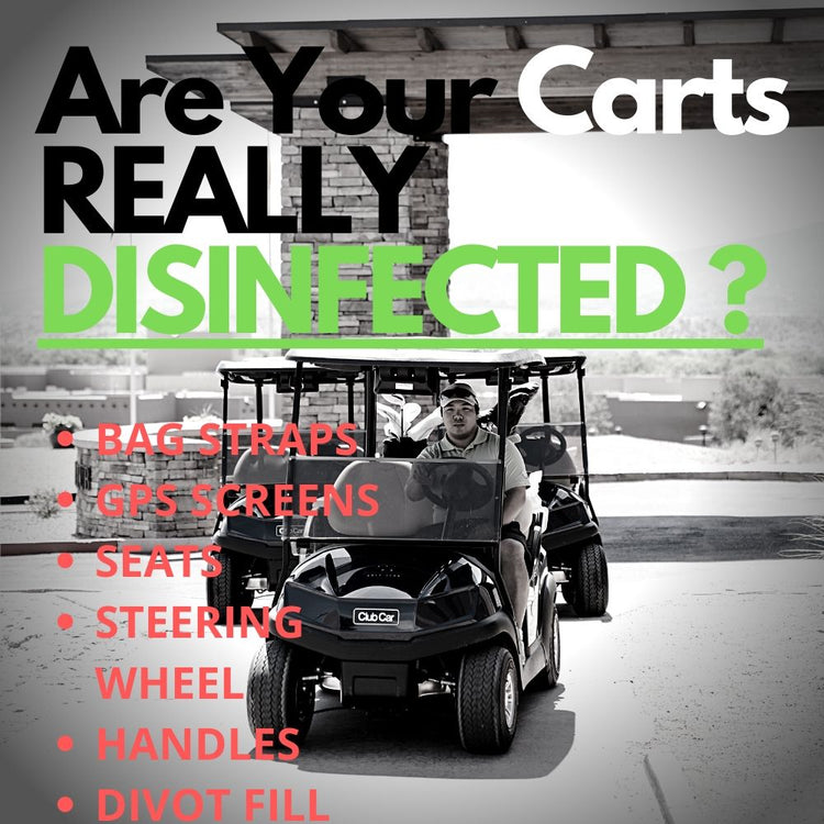 Disinfect Golf Carts – Citra Shield